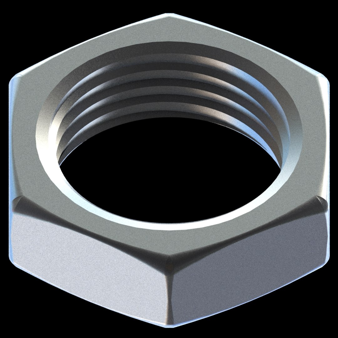 Nut 3D Model - TurboSquid 1227126