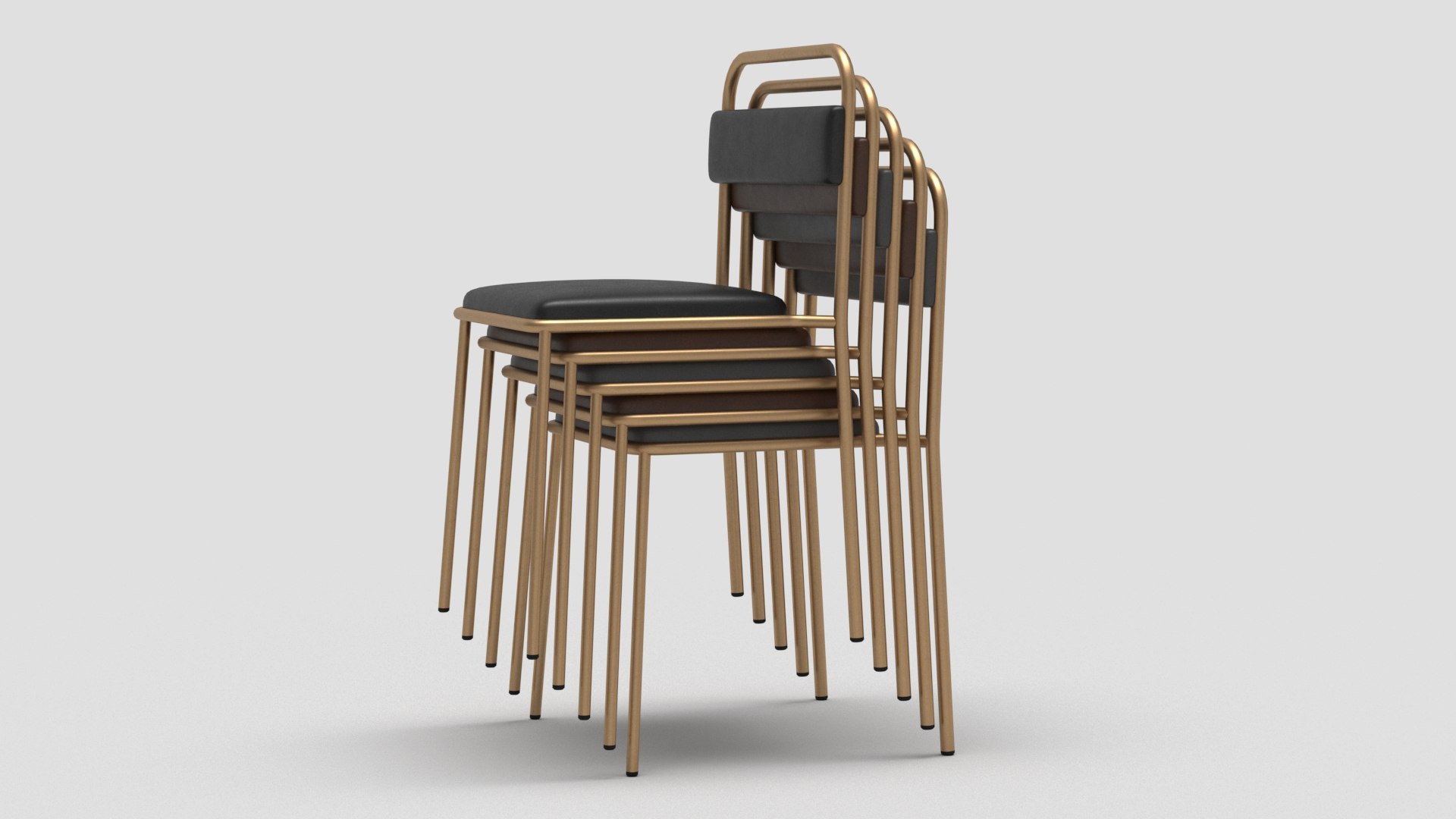 3D Model Modern Stackable Chair - TurboSquid 2272911