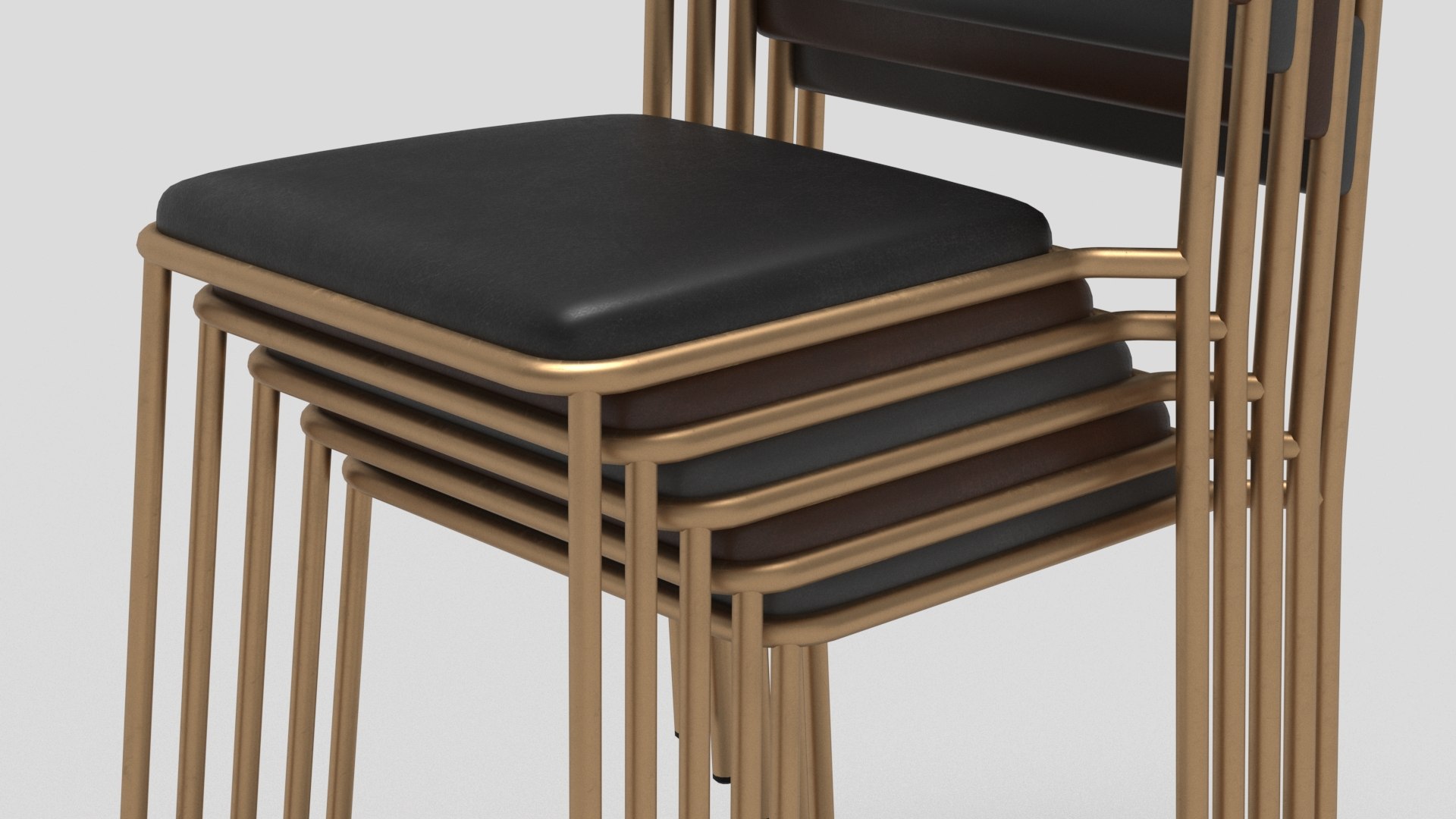 3D Model Modern Stackable Chair - TurboSquid 2272911