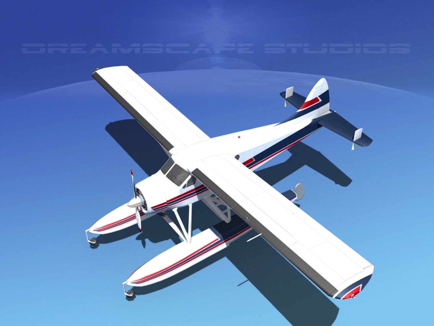 3d 3ds Dehavilland Beaver
