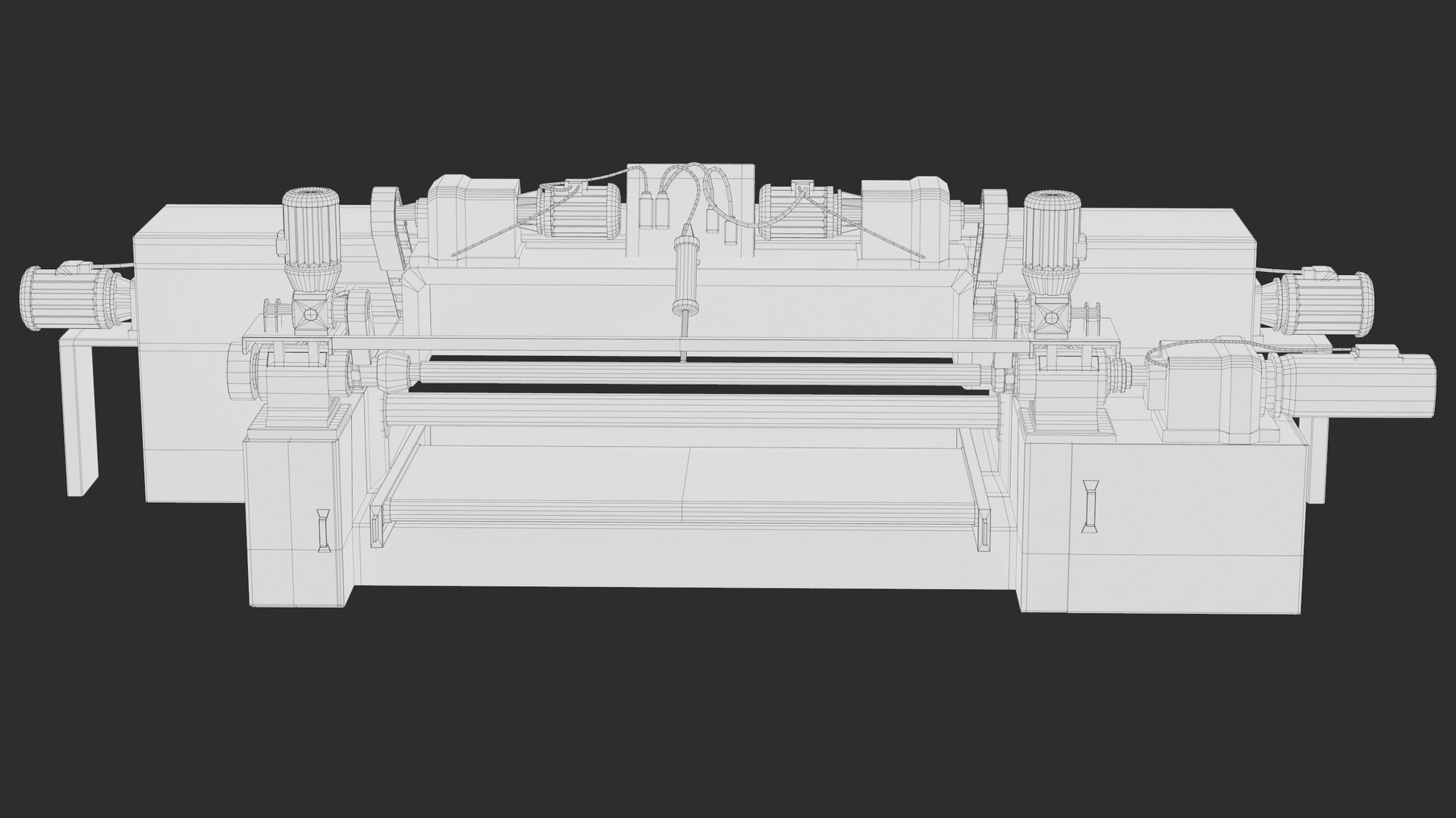 3D Industrial Machine For Cutting And Trimming Wood For Processing Logs ...