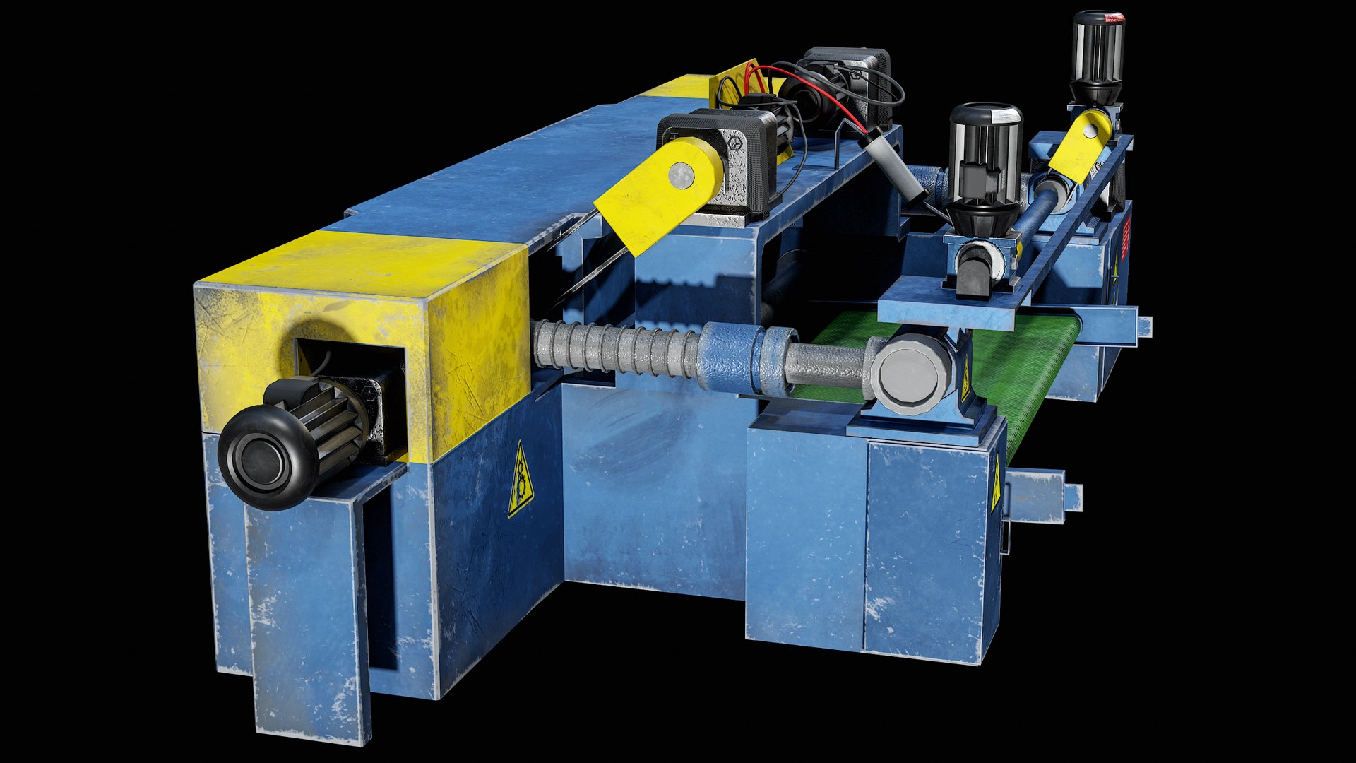 3D Industrial Machine For Cutting And Trimming Wood For Processing Logs ...