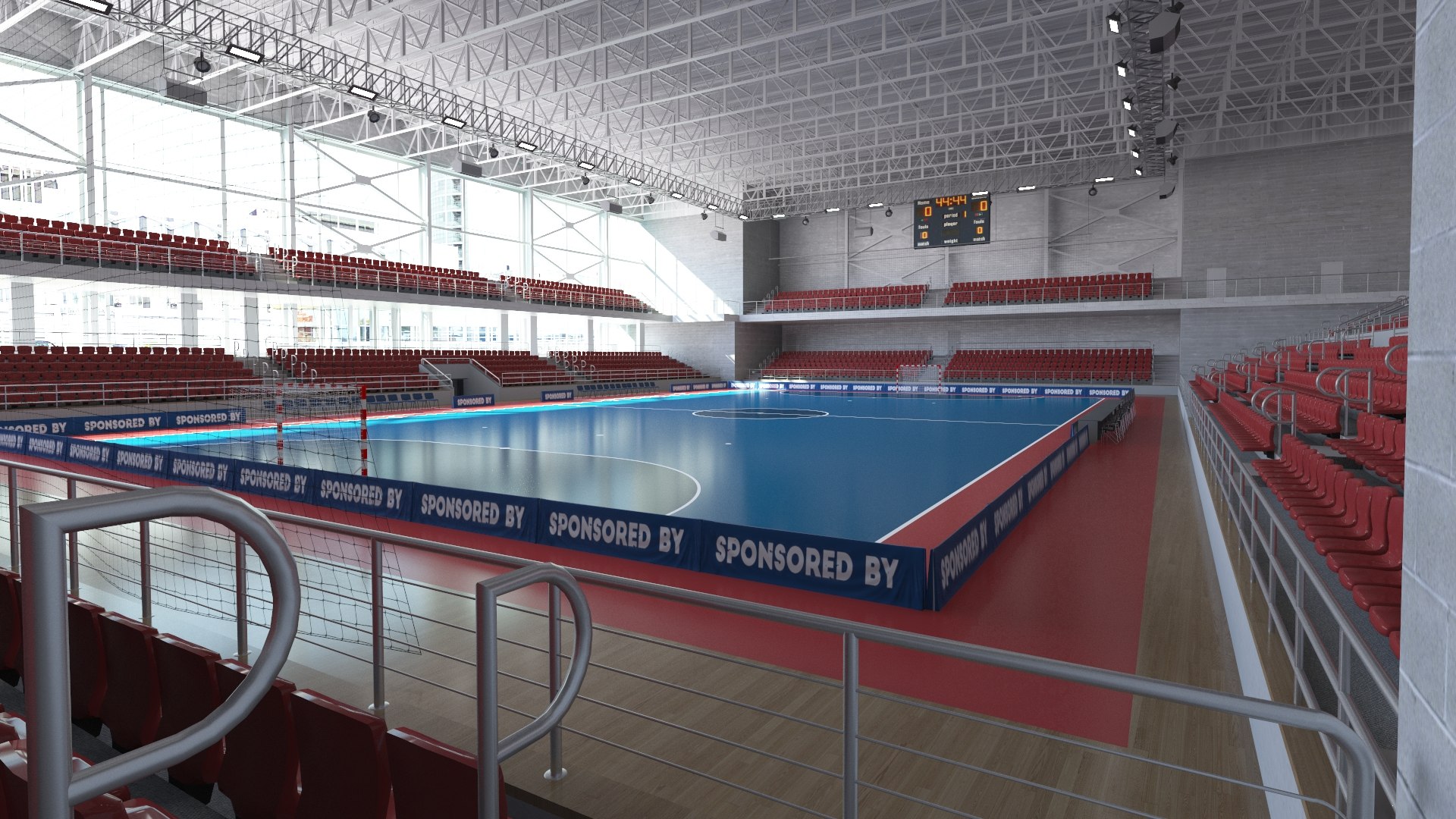 Futsal Arena 2 3D - TurboSquid 2016892