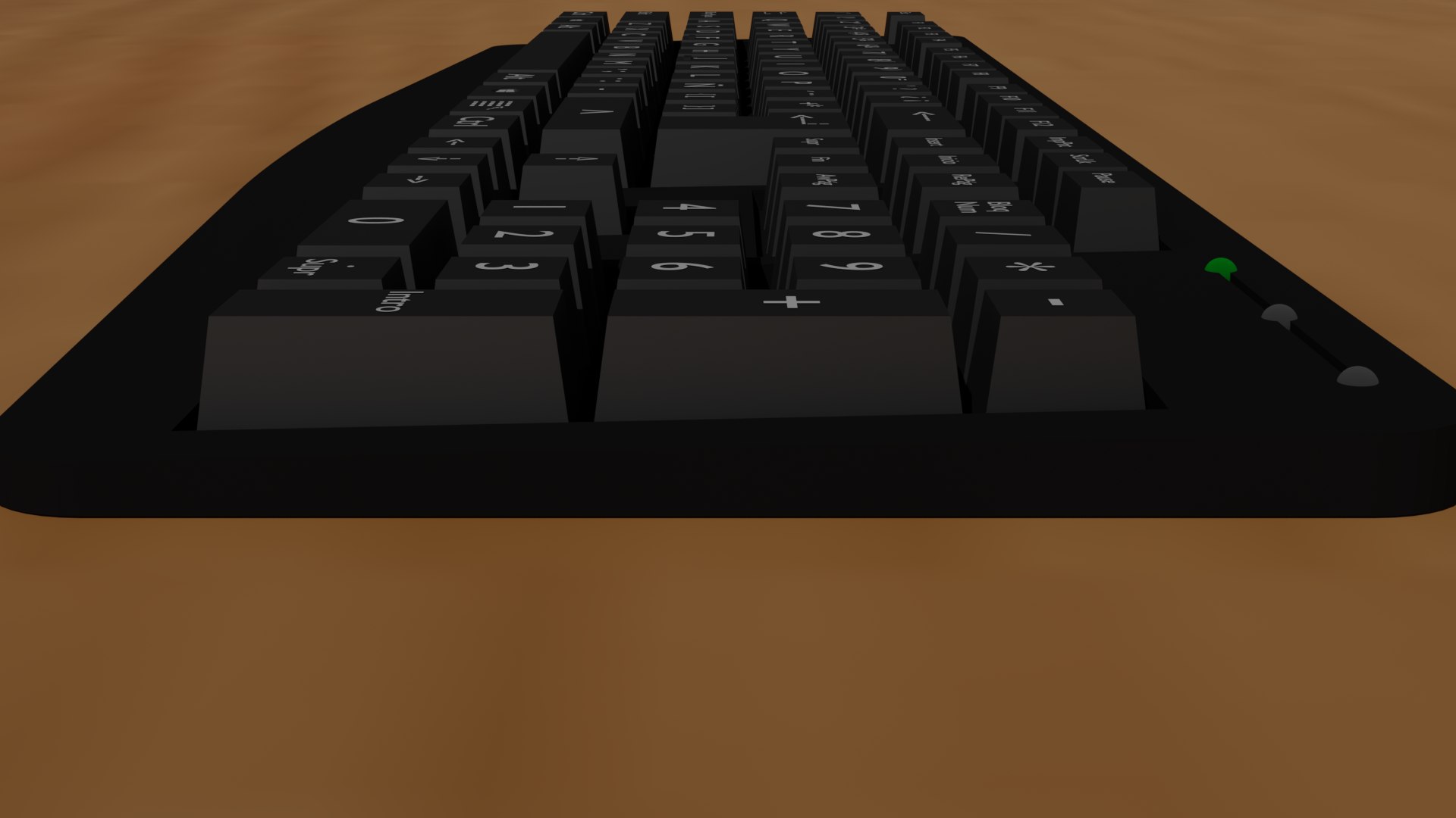 Rgb Keyboard 3d Model Turbosquid 1974185
