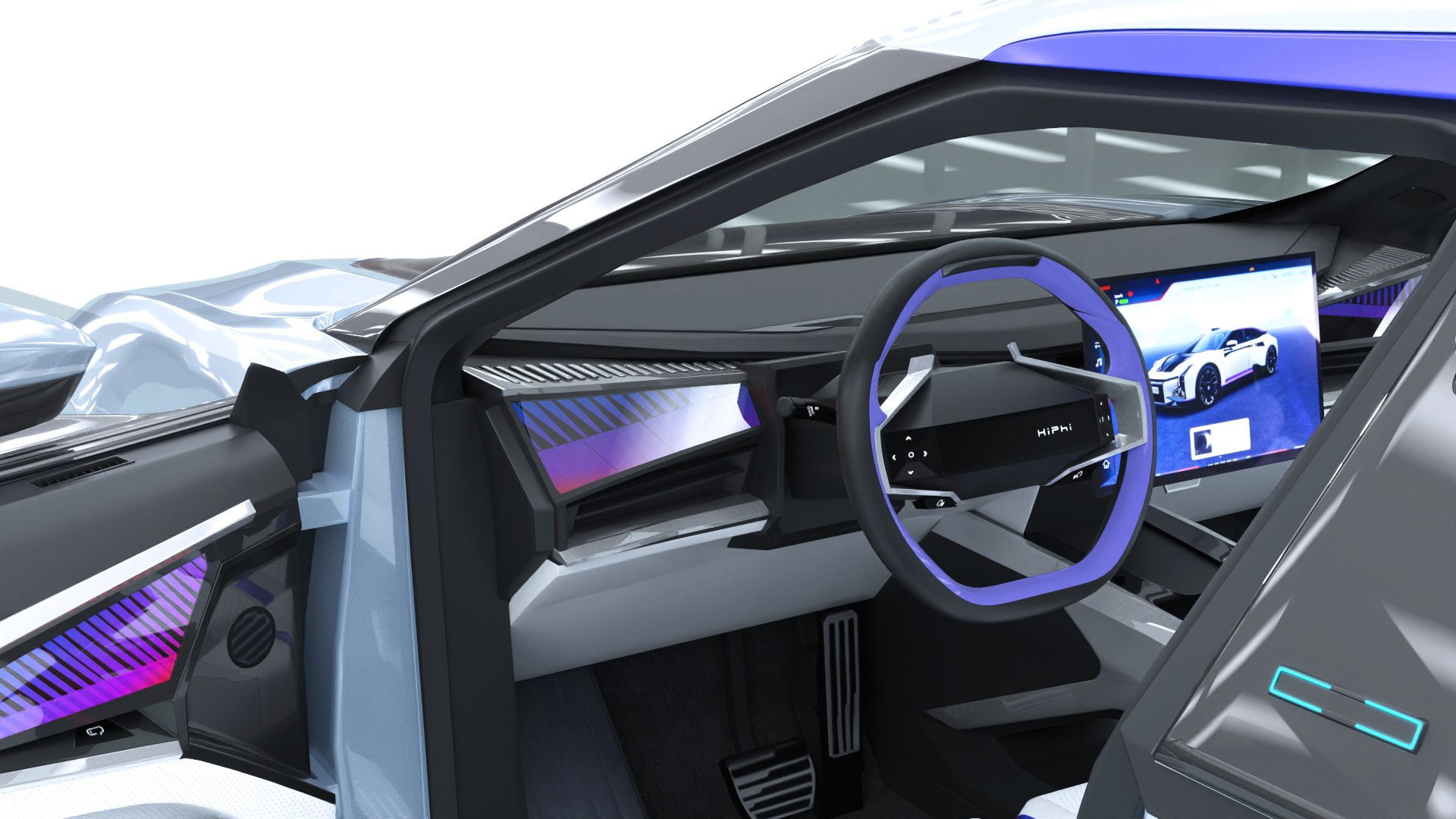 2023 HiPhi Z EV With Interior 3D - TurboSquid 2139525