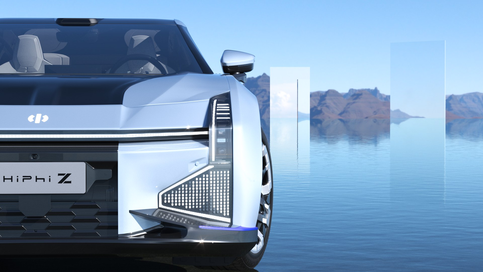 2023 HiPhi Z EV With Interior 3D - TurboSquid 2139525