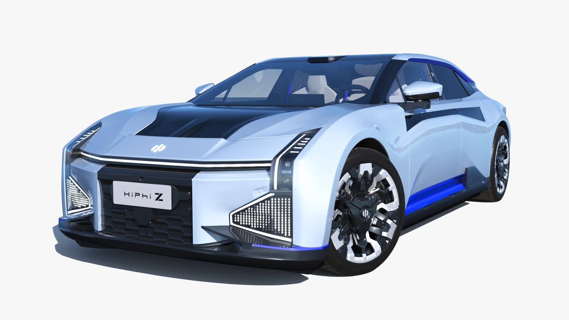 2023 HiPhi Z EV With Interior 3D - TurboSquid 2139525