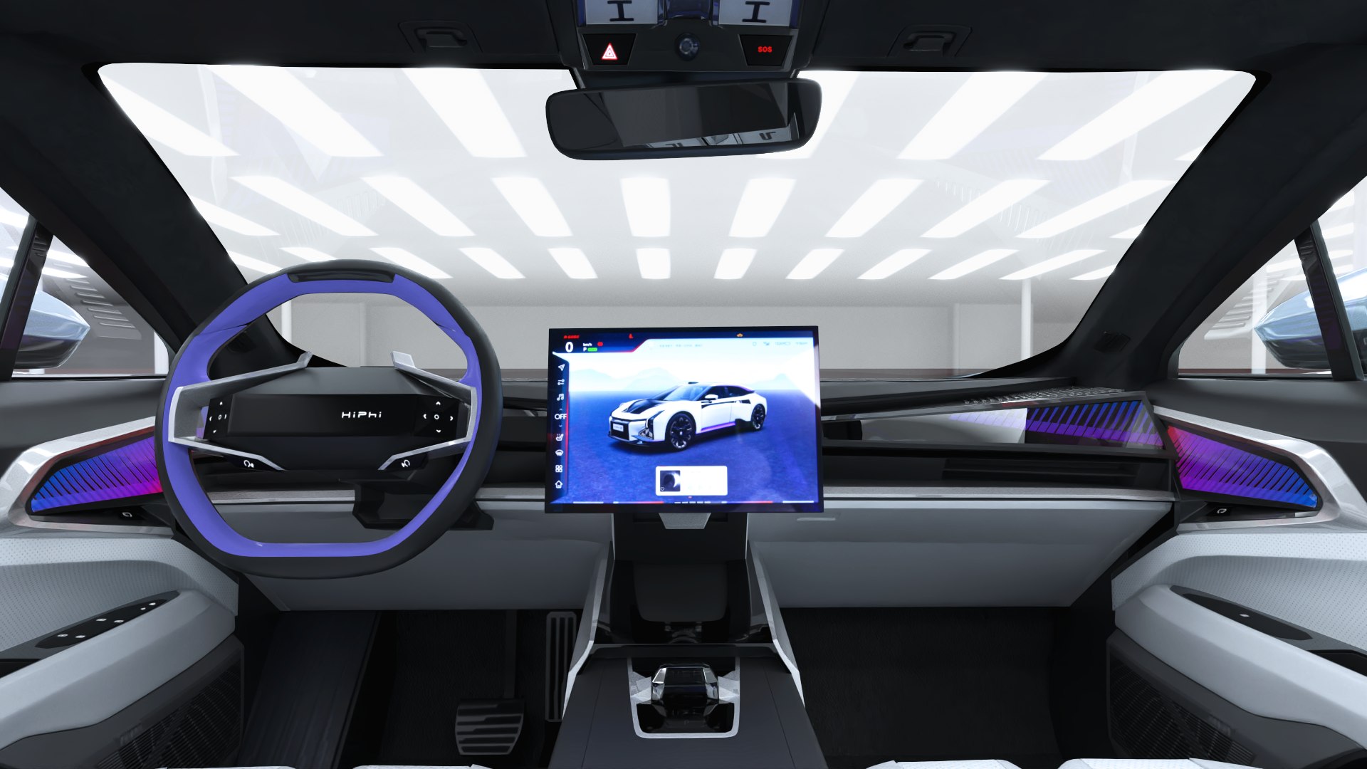 2023 HiPhi Z EV With Interior 3D - TurboSquid 2139525