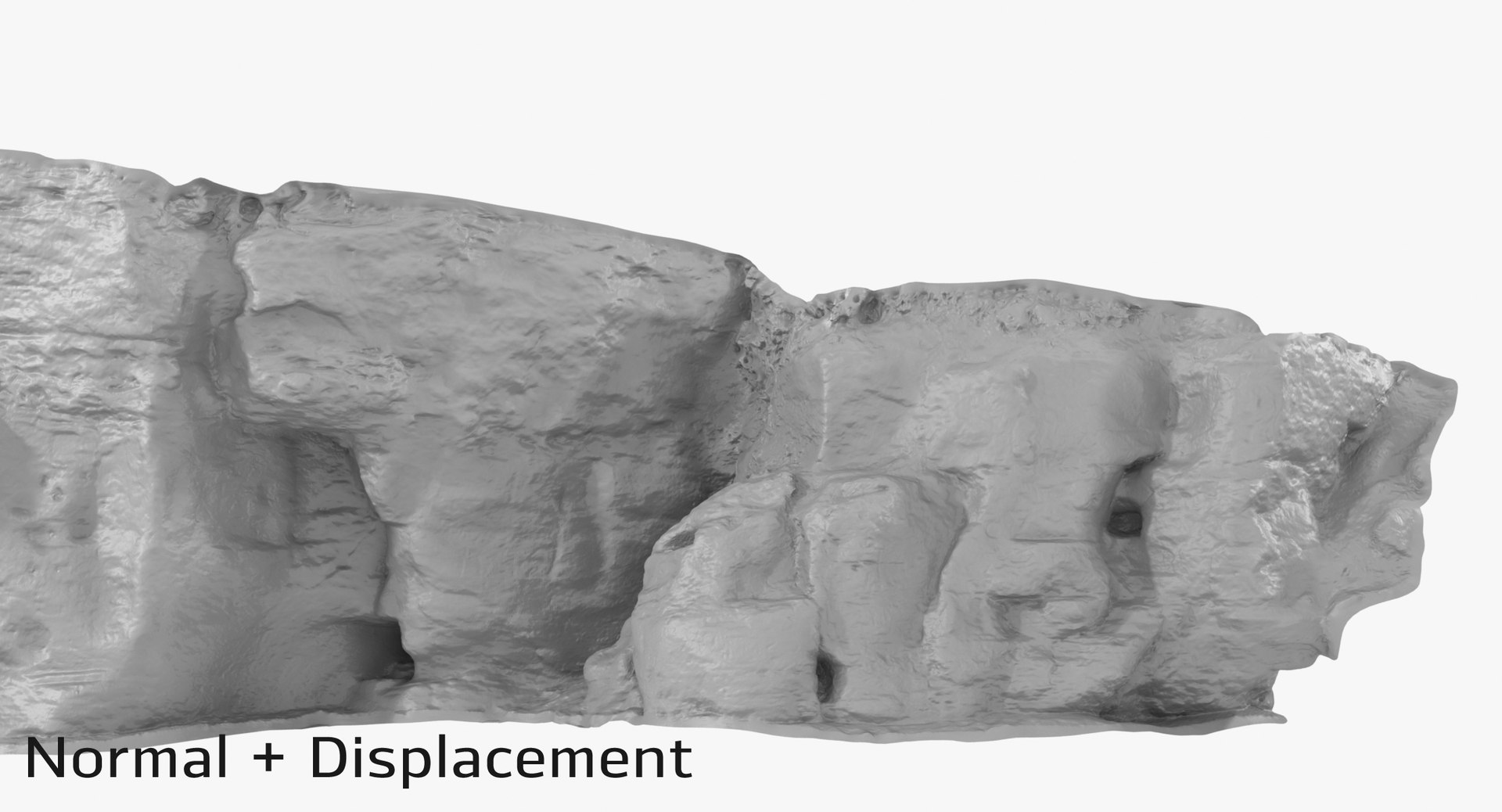 3D Limestone Wall 2 - TurboSquid 1239907