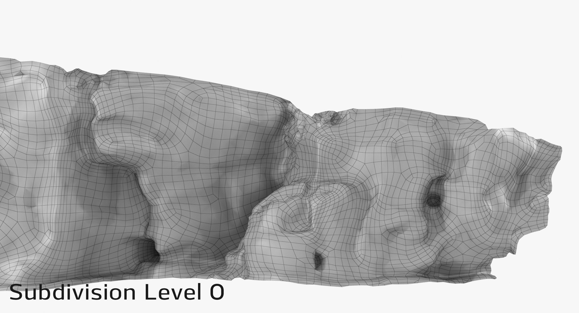 3D Limestone Wall 2 - TurboSquid 1239907