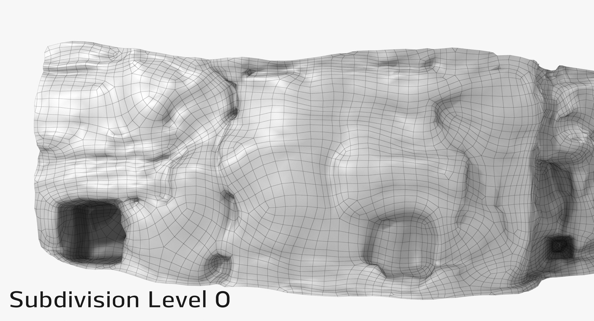 3D Limestone Wall 2 - TurboSquid 1239907