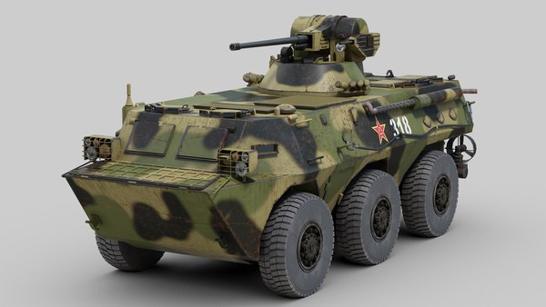 modelo 3d ZSL 92 IFV - TurboSquid 1609897