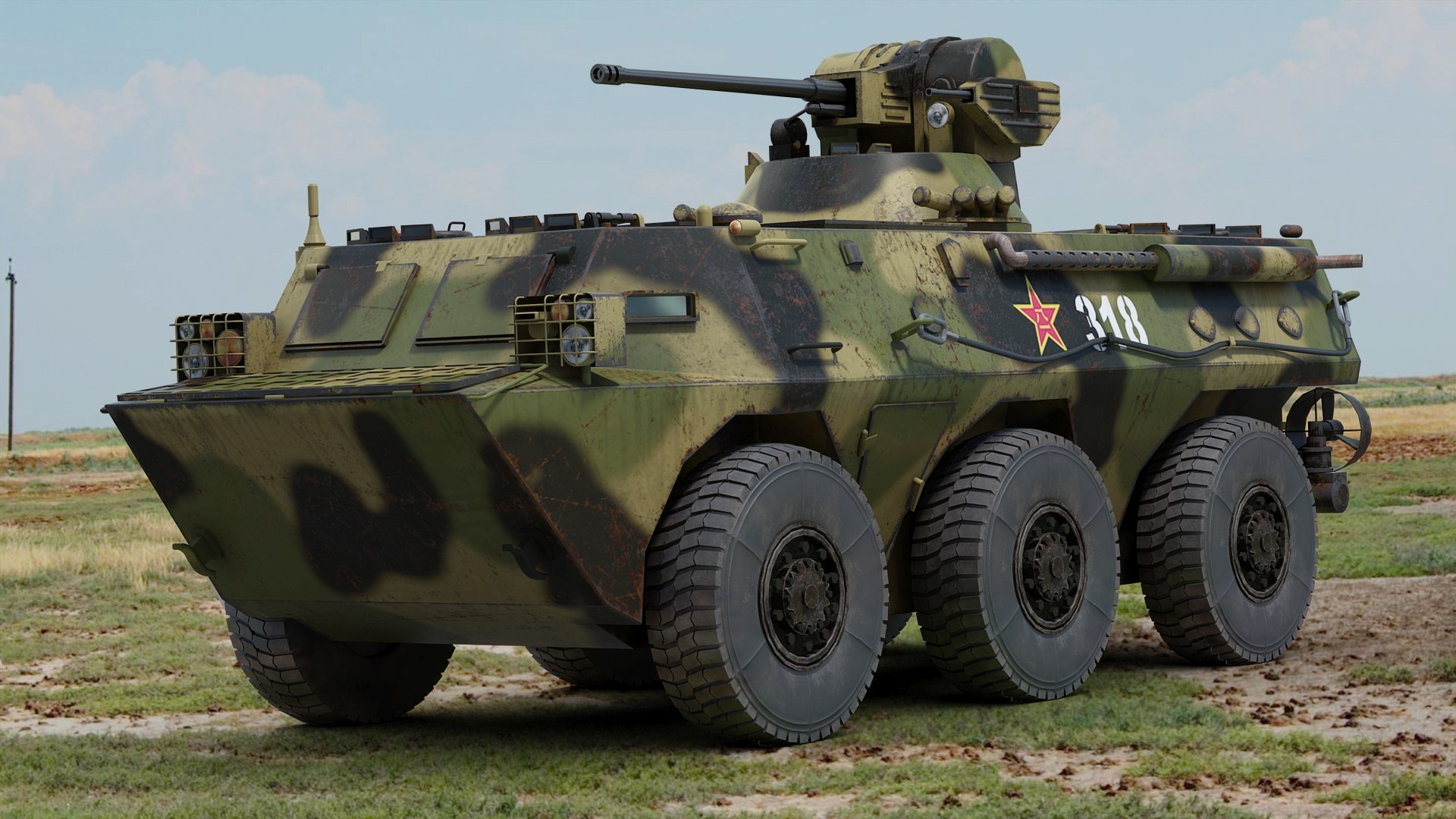 3D chinese zsl 92 model - TurboSquid 1609897