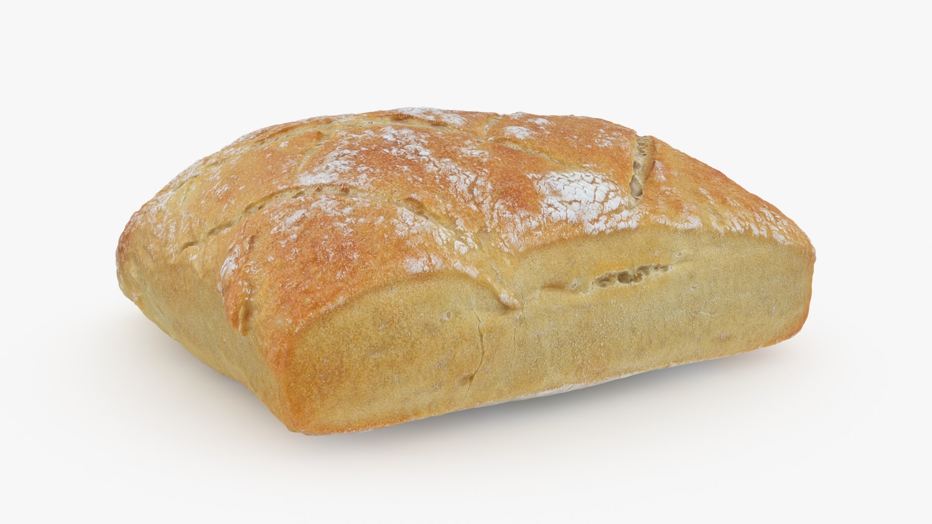 Bread Square 3D Model - TurboSquid 2317519