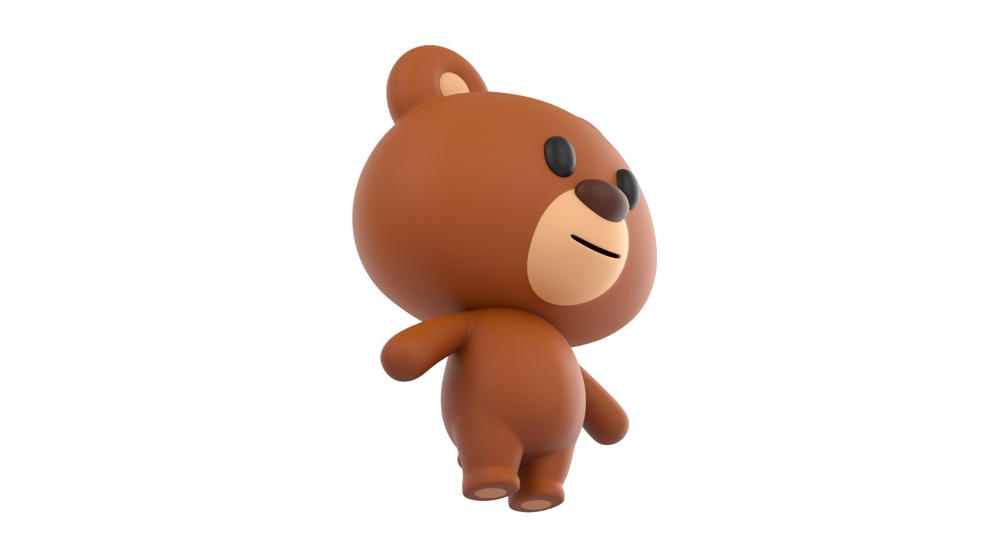 Rigged Bear Character 3D - TurboSquid 1650758