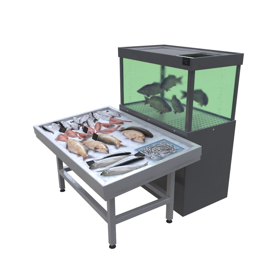 3D fish counter - TurboSquid 1220773