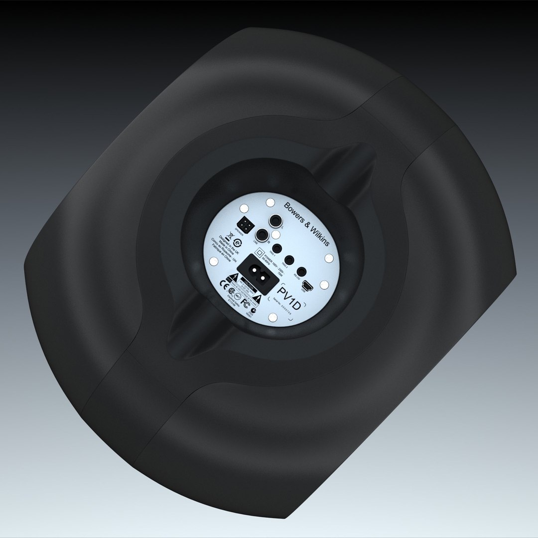 Bowers Wilkins Pv1d 3d Model