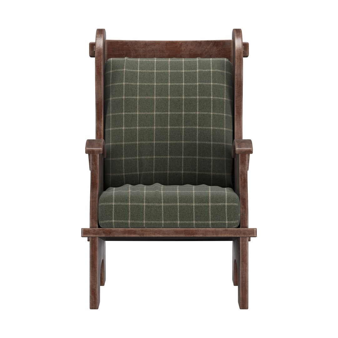 3D Country Chair Model - TurboSquid 2398522