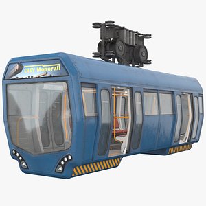 3D Monorail Models - Browse & Download Formats - TurboSquid
