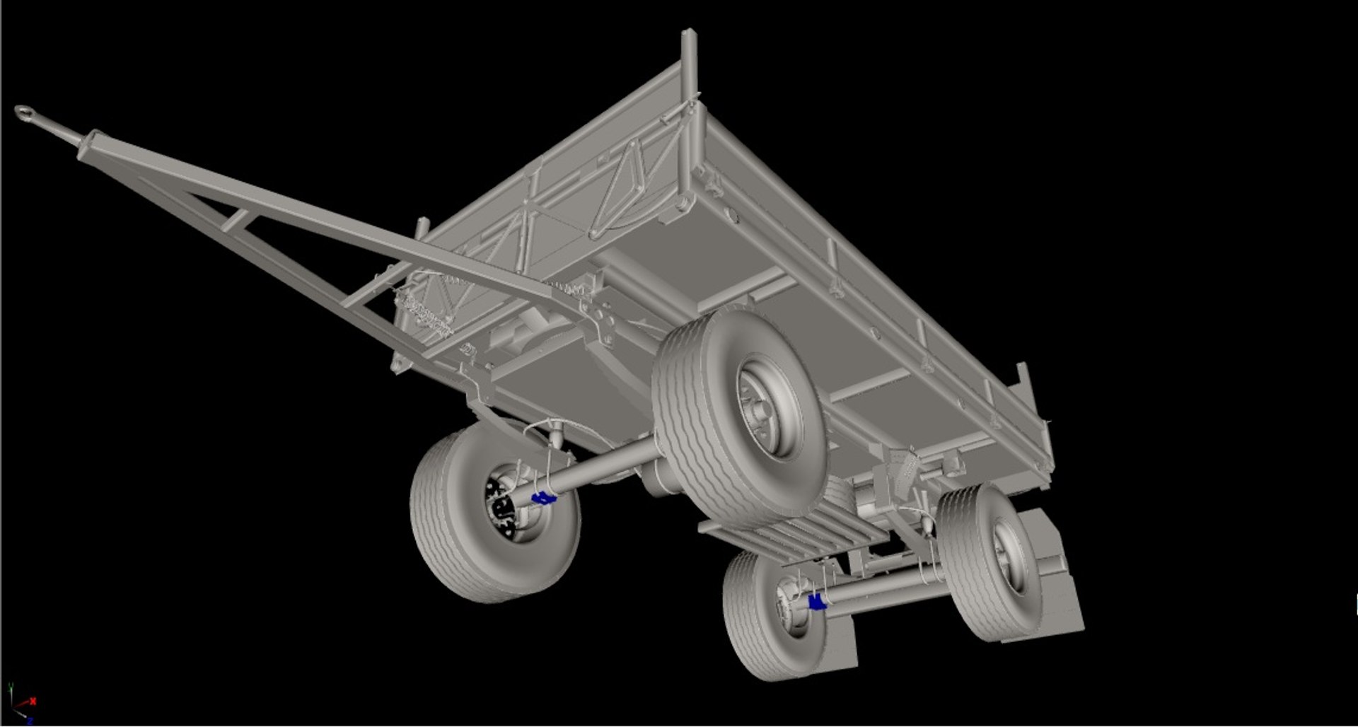 Liaz 4x4 Panav Trailer 3D - TurboSquid 1419239