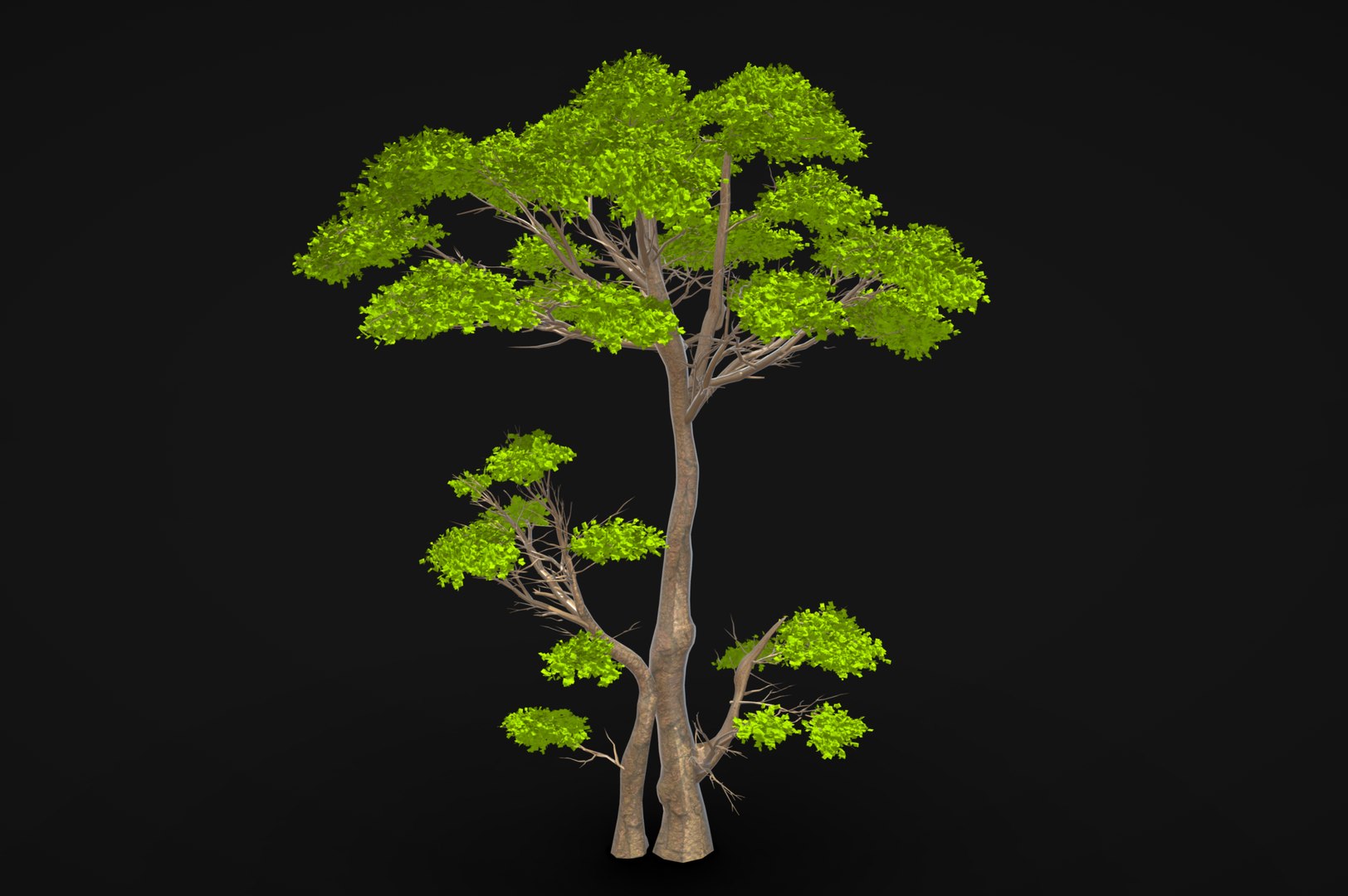 3D Green Tree - TurboSquid 1897101