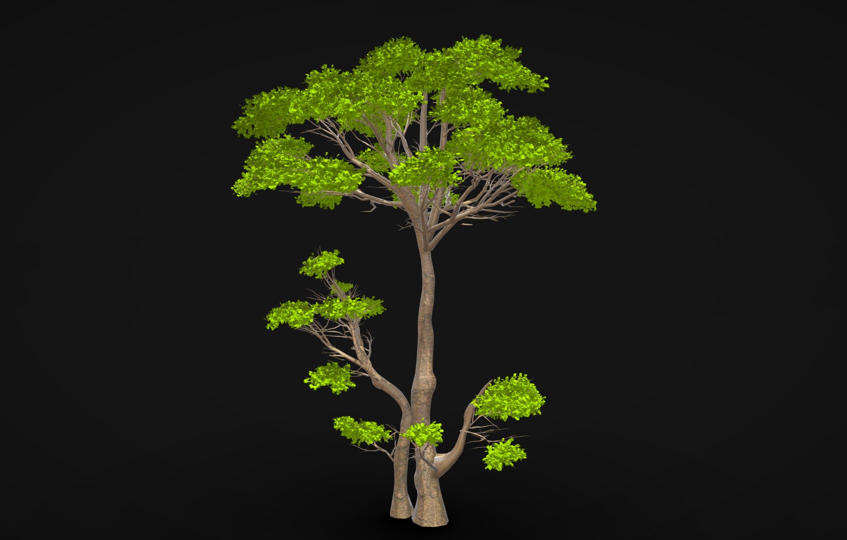 3D Green Tree - TurboSquid 1897101