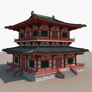Asian House 3D Models for Download | TurboSquid