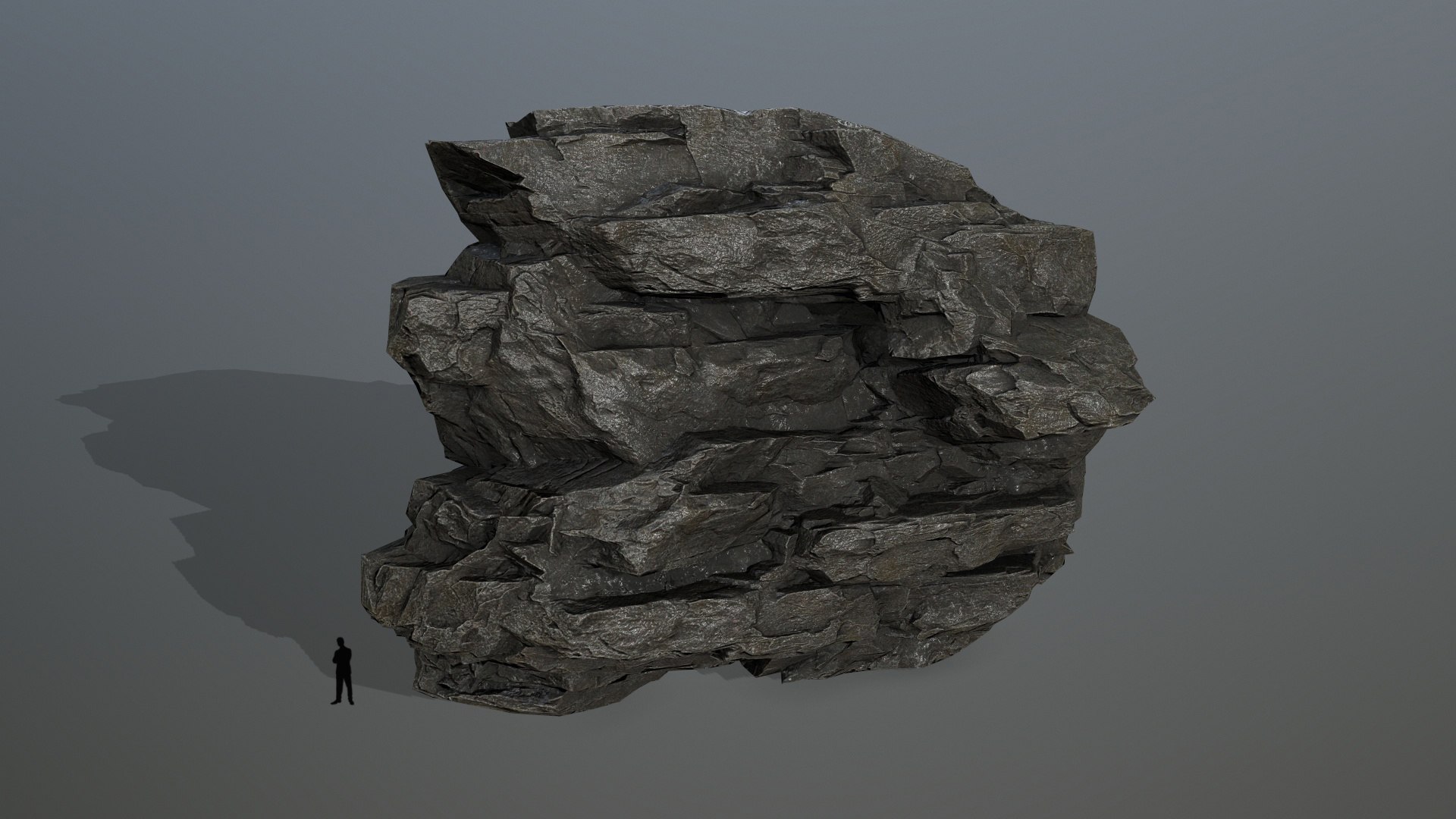 Rock Cliff 3D Model - TurboSquid 1412926