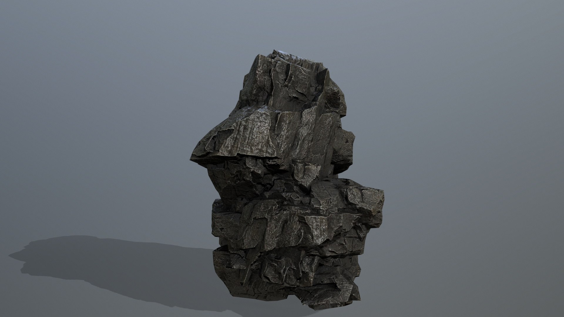 Rock Cliff 3D Model - TurboSquid 1412926