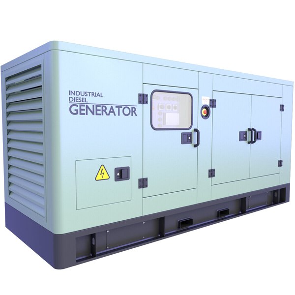 modelo 3d Generador diésel de emergencia para uso en exteriores 13 - TurboSquid 1980028