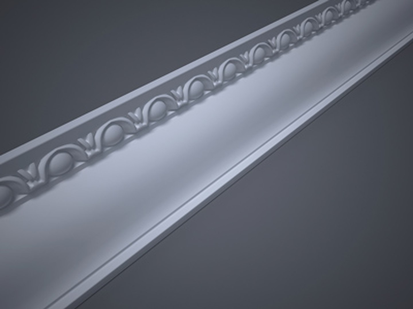 3d decorative lath model