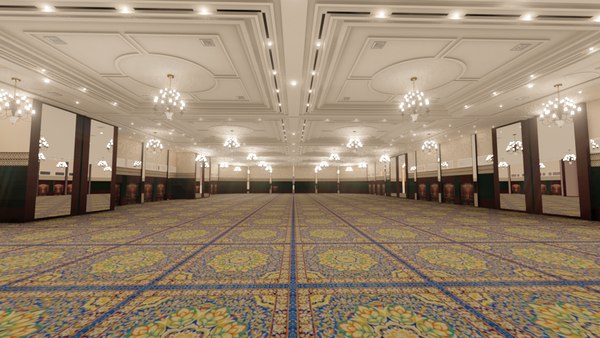 회의장 - JCC 자카르타 3D 모델 - TurboSquid 2208335