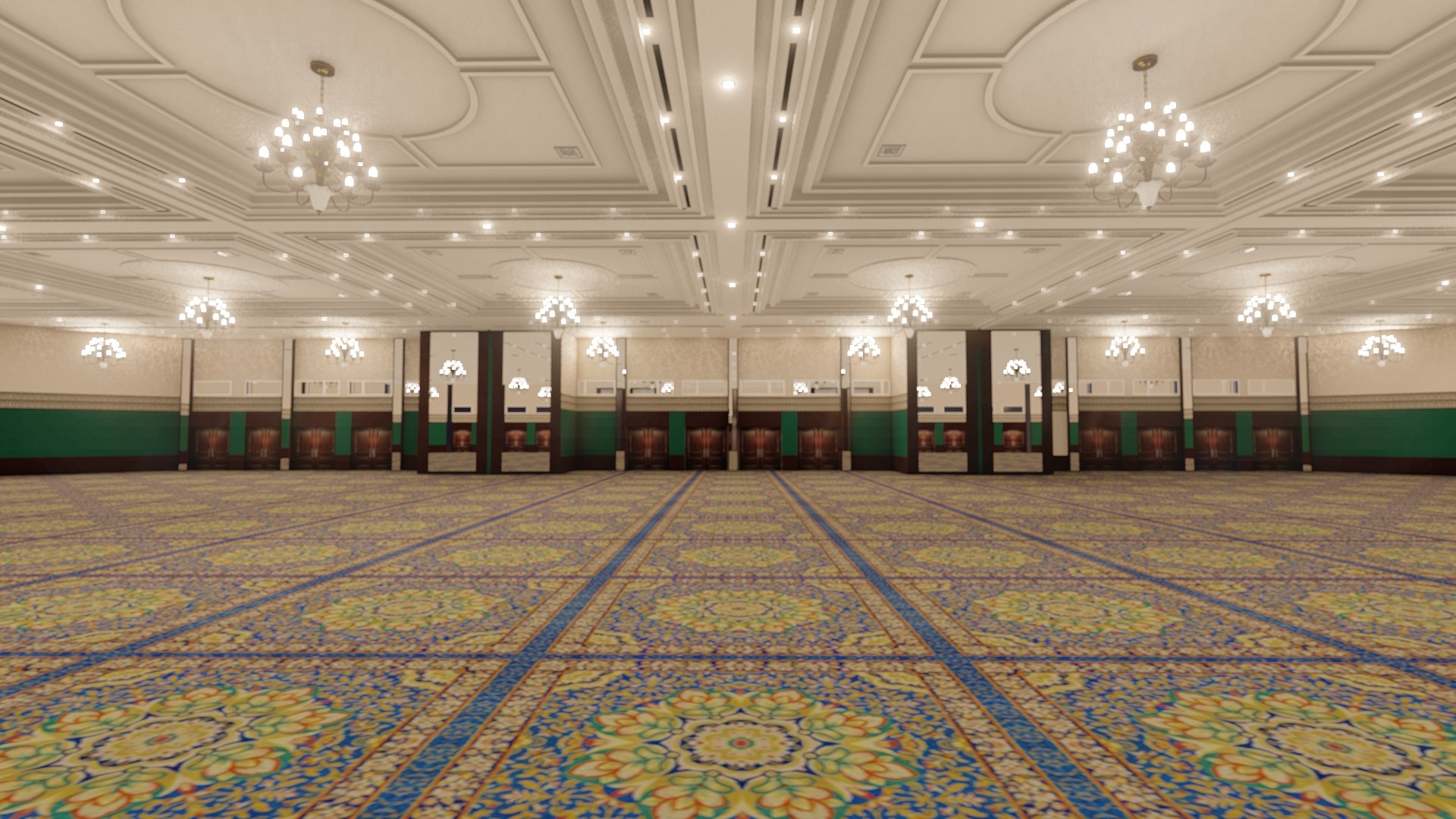 3D ASSEMBLY HALL - JCC JAKARTA - TurboSquid 2208335