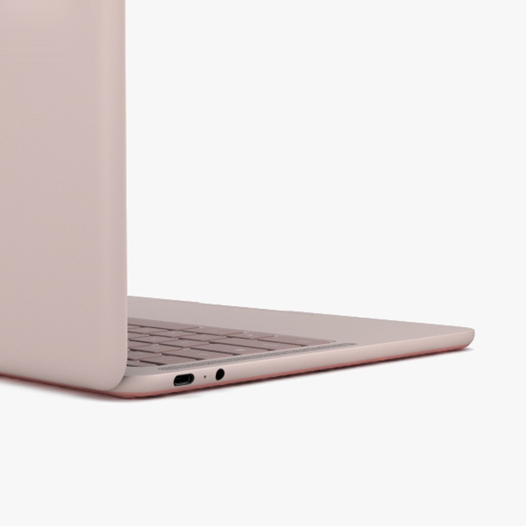 Google pixelbook pink 3D model - TurboSquid 1542162