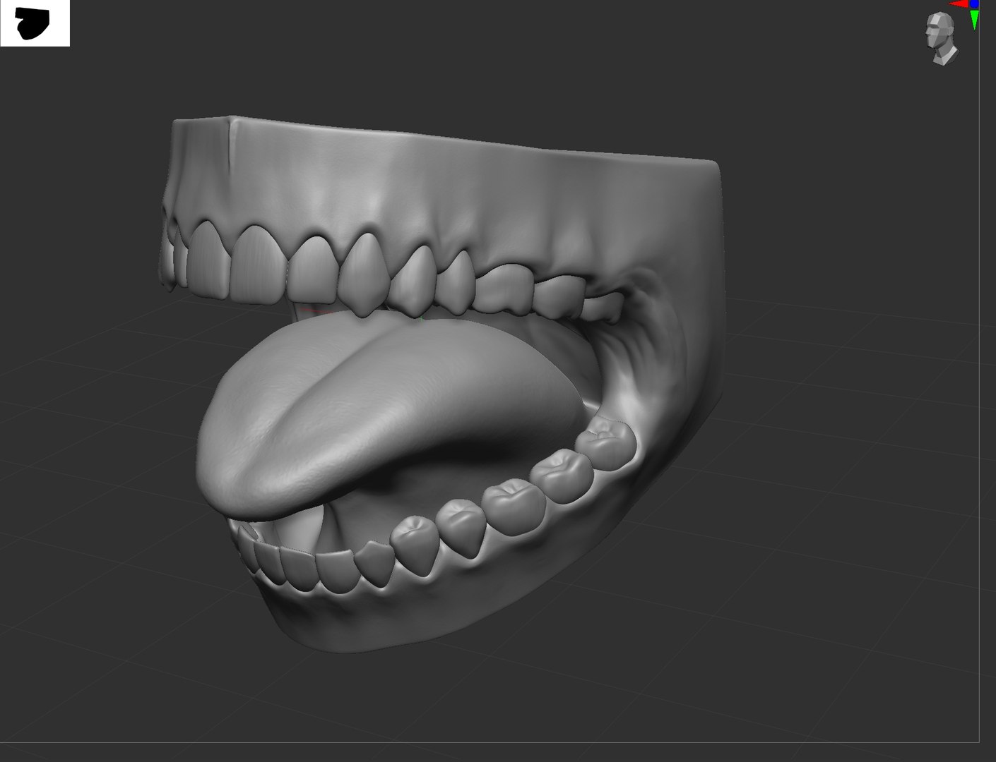 3D Mouth Animated V2 Vray - TurboSquid 1830751