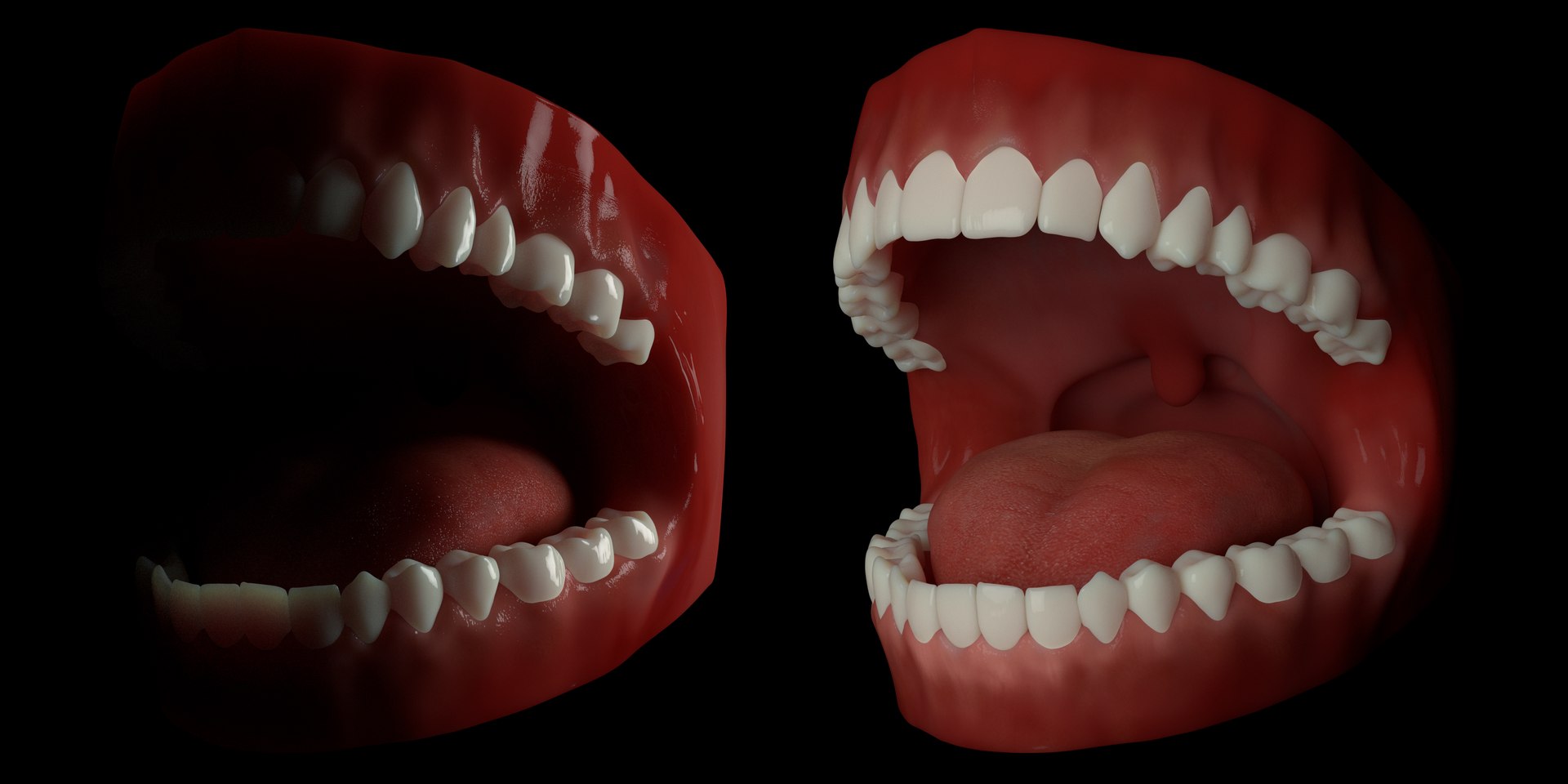 3D Mouth Animated V2 Vray - TurboSquid 1830751
