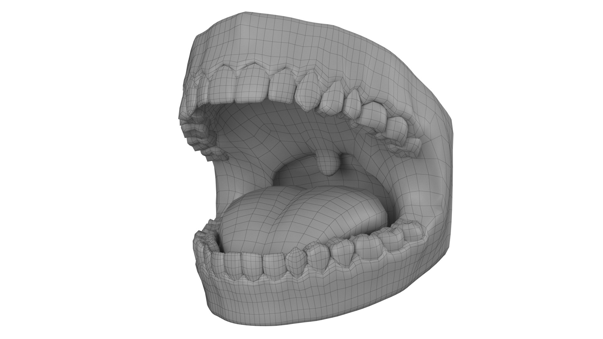 3D Mouth Animated V2 Vray - TurboSquid 1830751