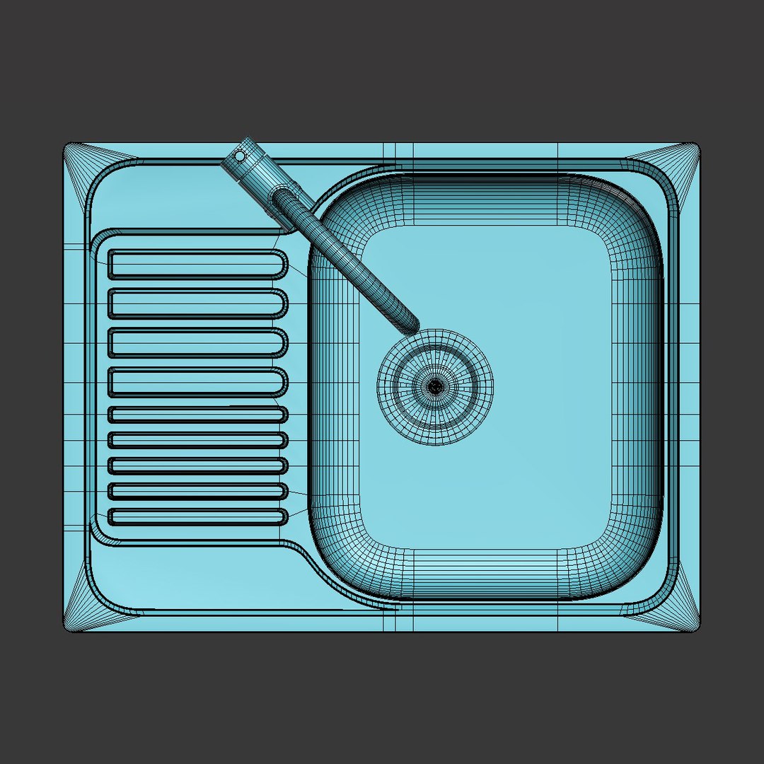 3D Sink - TurboSquid 1354973