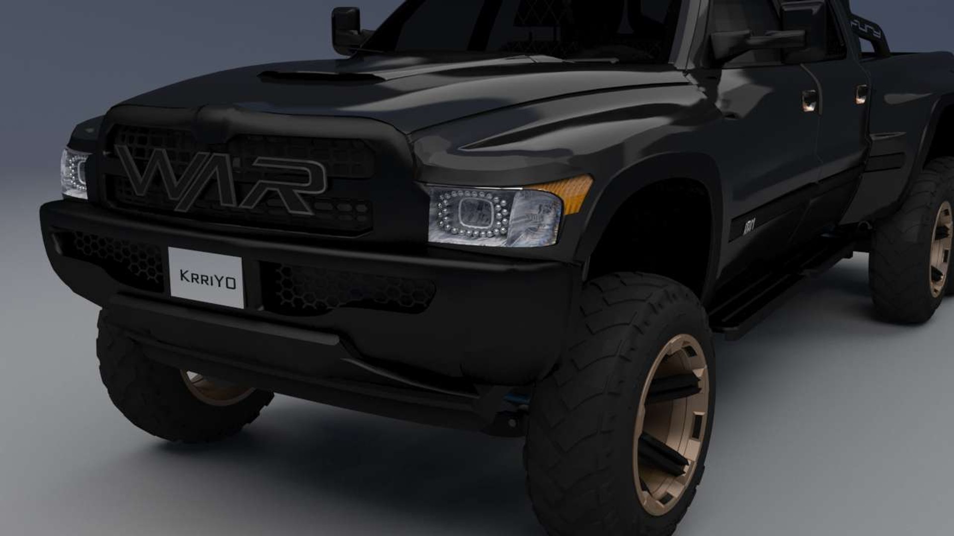 3D Model Fury RAM - TurboSquid 2184128