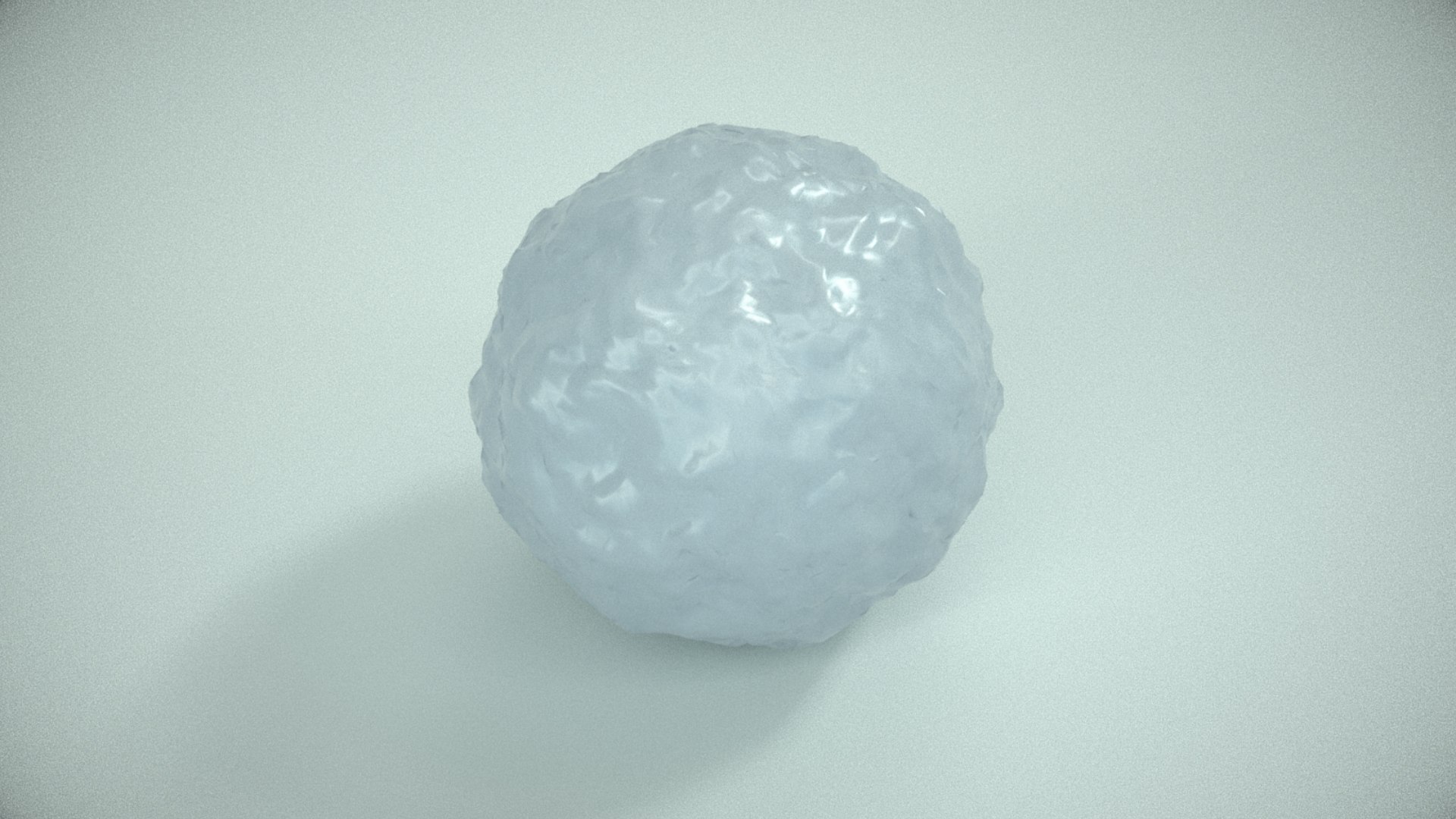 Snowball And Iceball With Materials 3D Model - TurboSquid 1955336