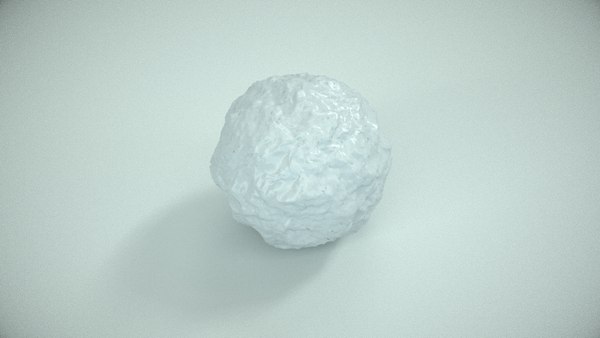 Snowball And Iceball With Materials 3D model - TurboSquid 1955336
