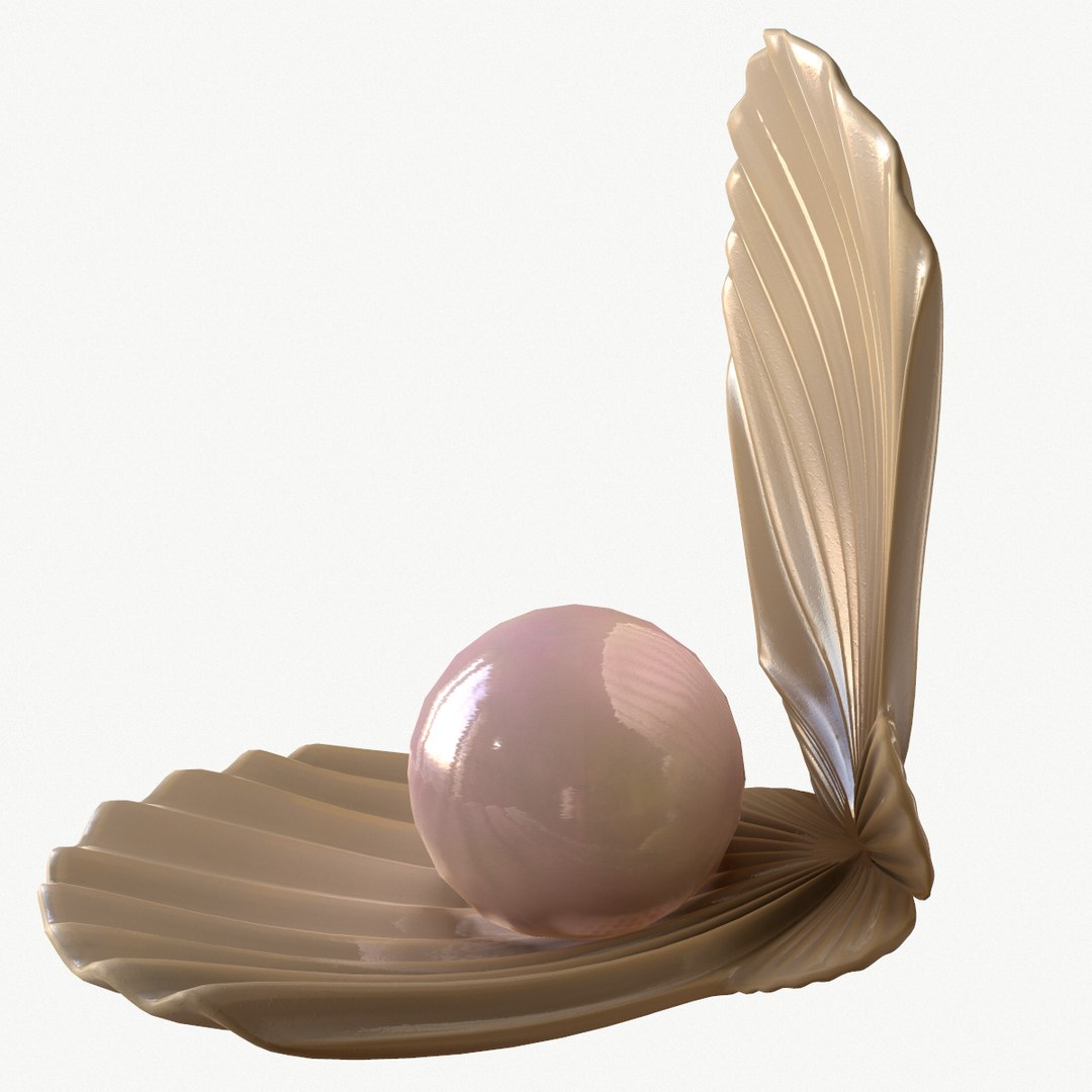 Pearl Shell 3D - TurboSquid 1413852