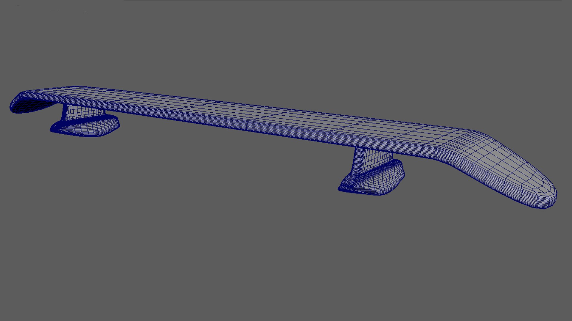 Car Spoiler 01 3D Model - TurboSquid 1893204