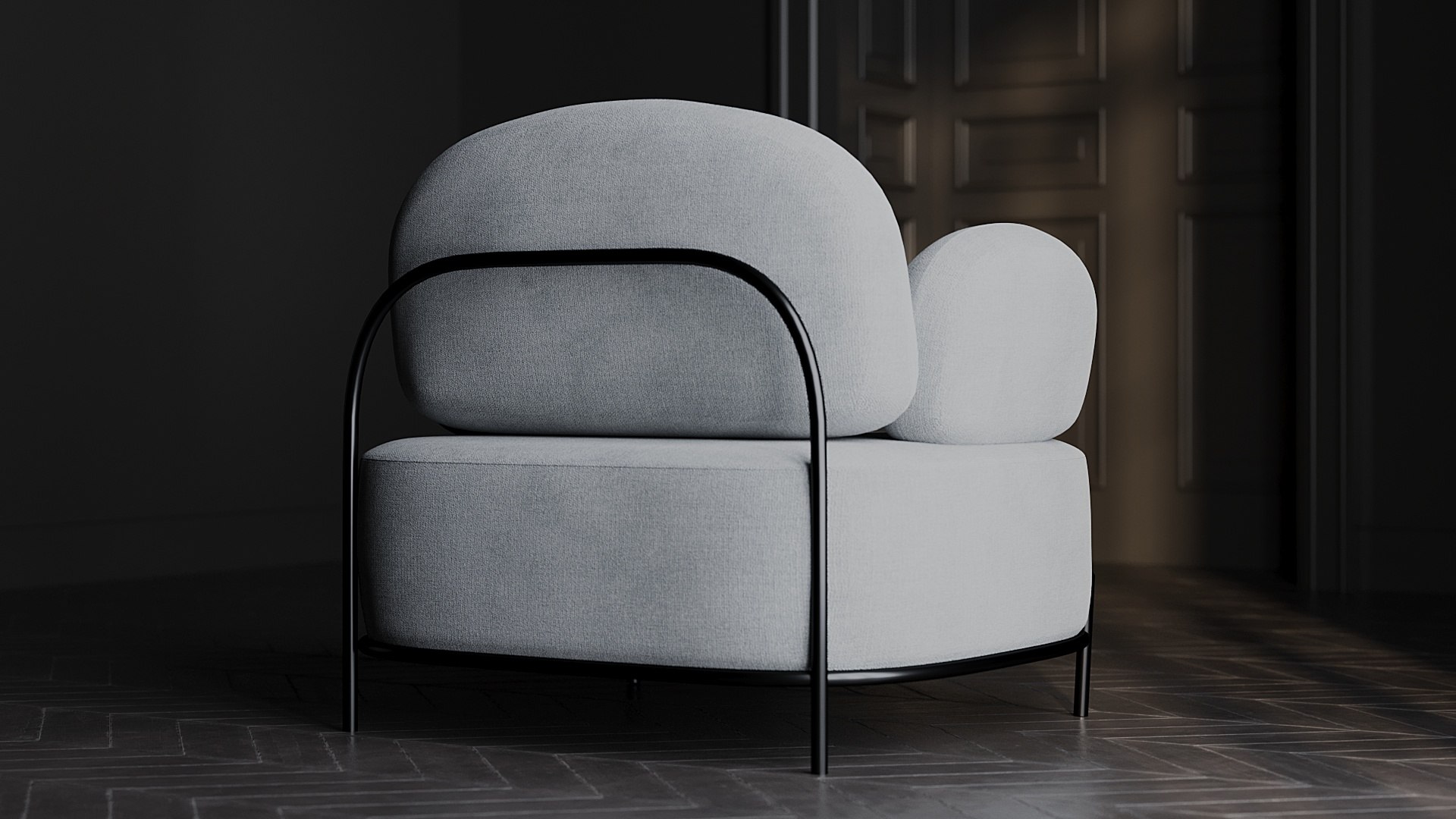 3D Armchair Coco - TurboSquid 2024447