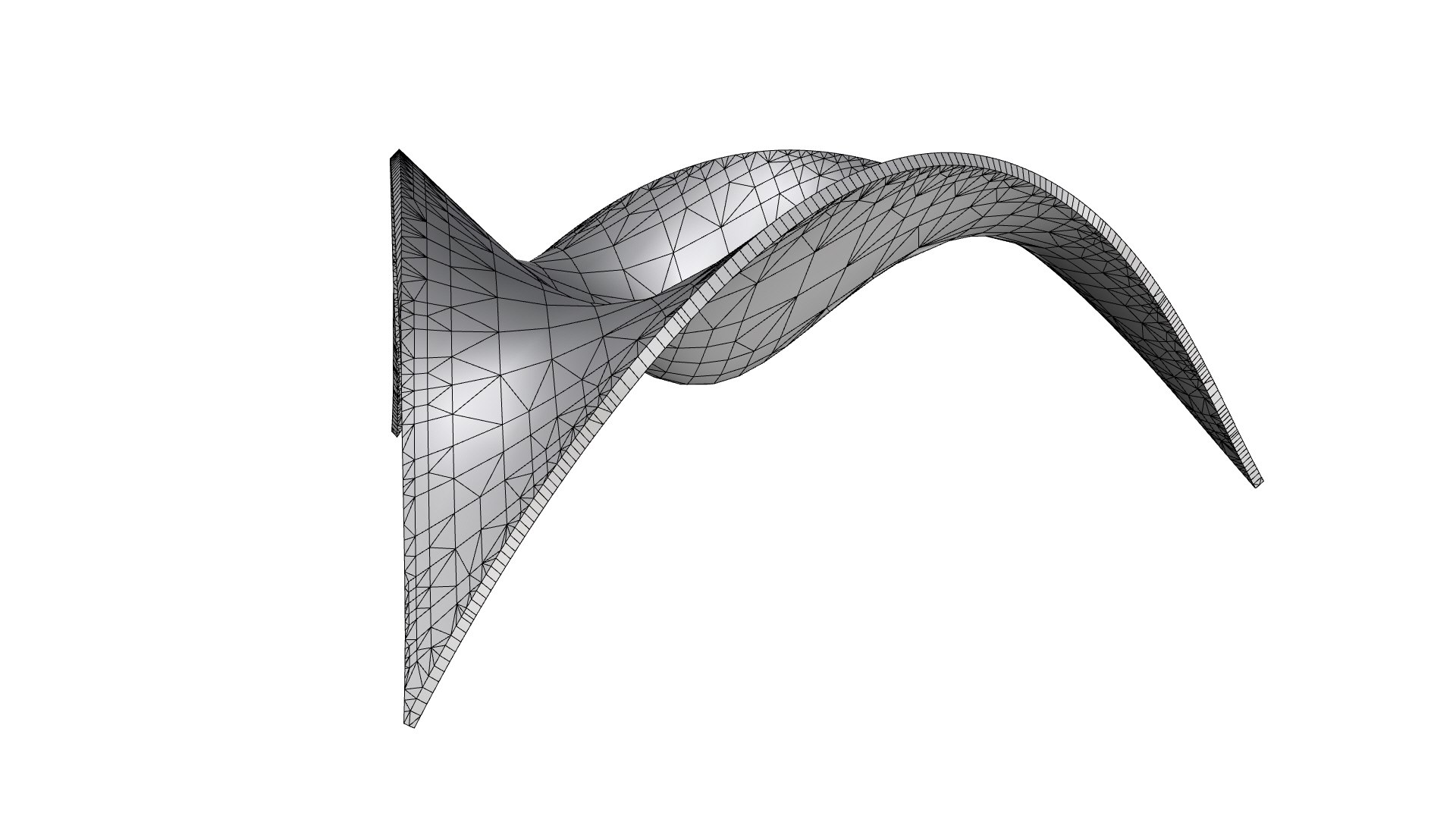 3D Spider Tri Pavilion Model - TurboSquid 2340776