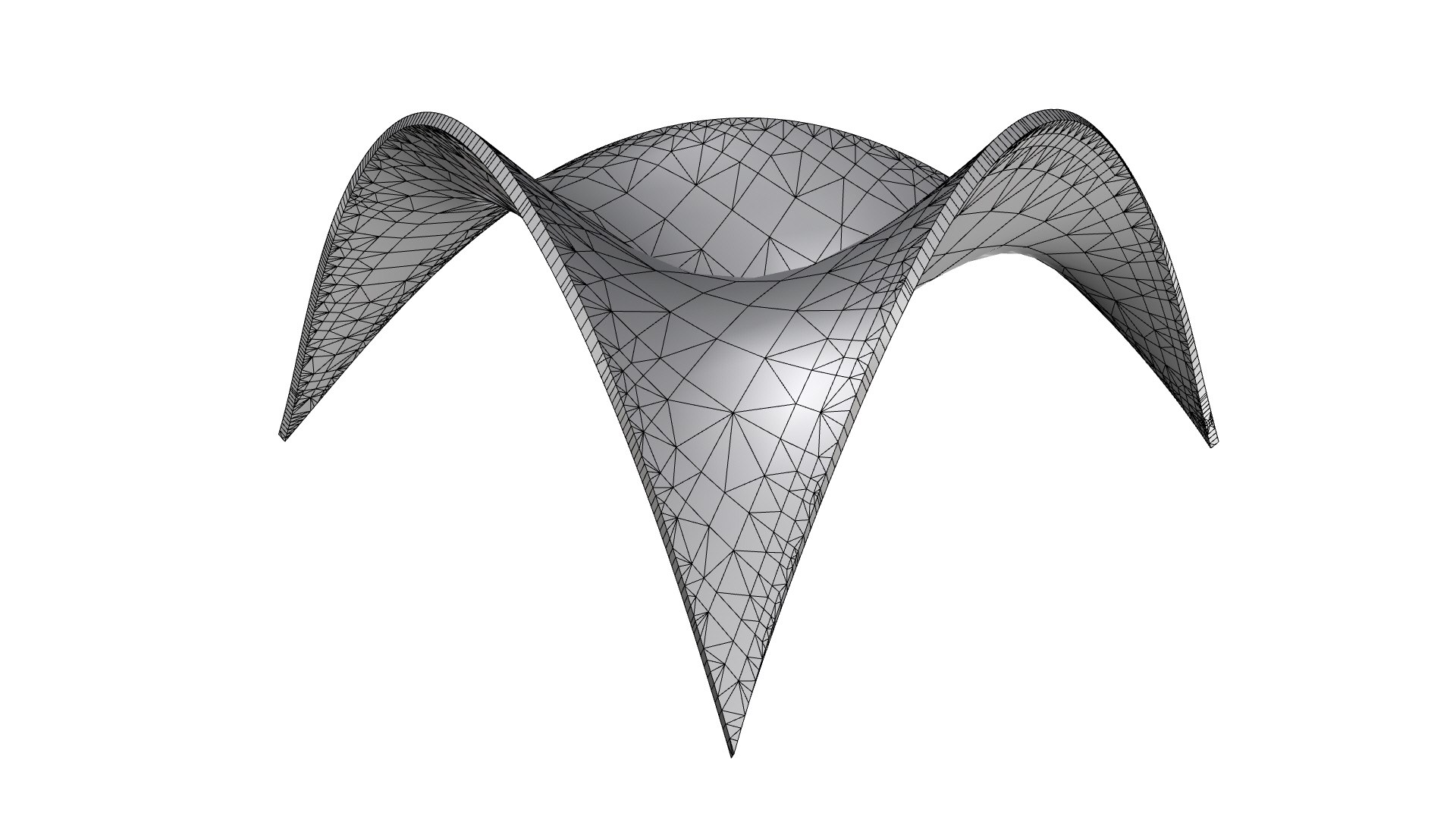 3D Spider Tri Pavilion Model - TurboSquid 2340776