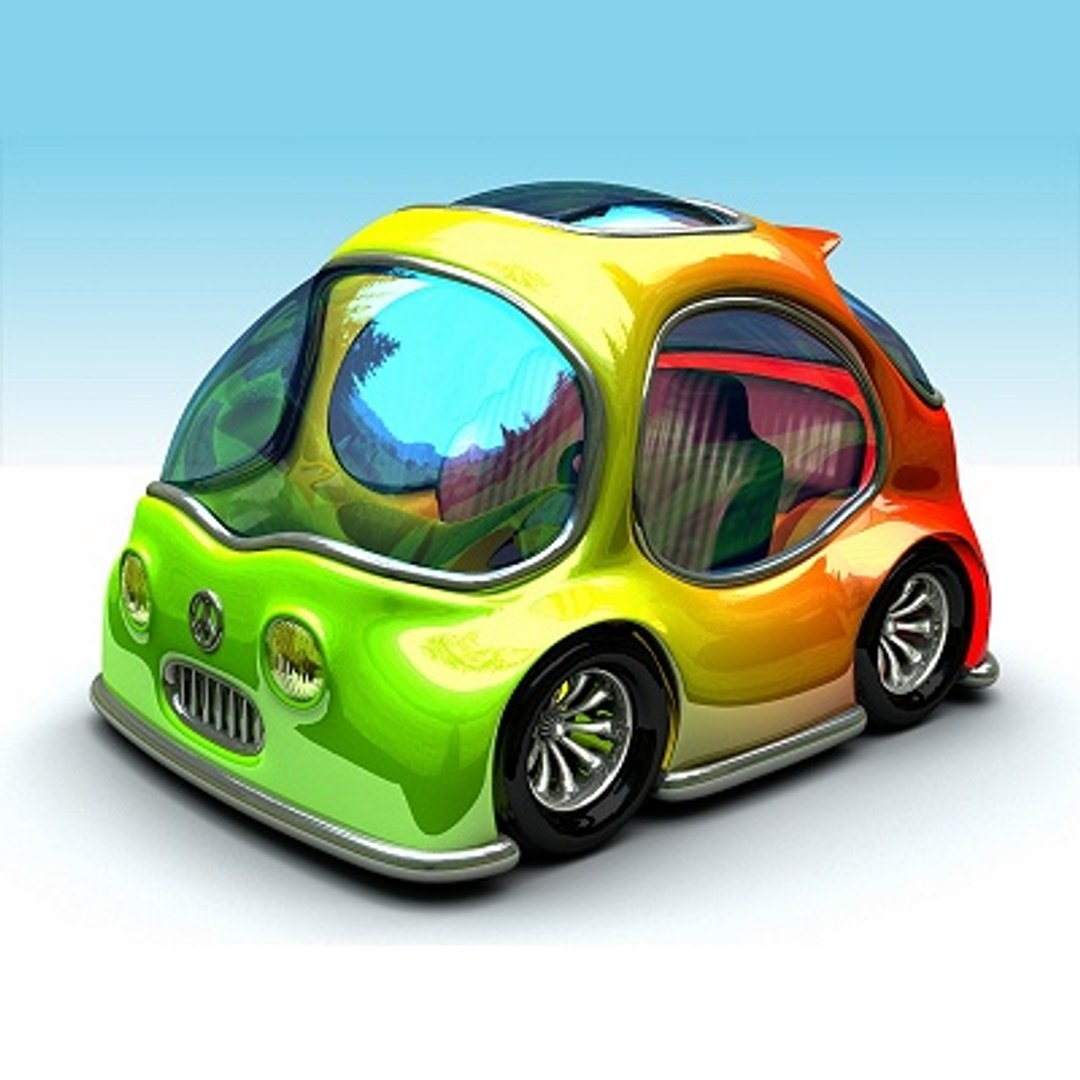 3d Cartoon Car ! Model