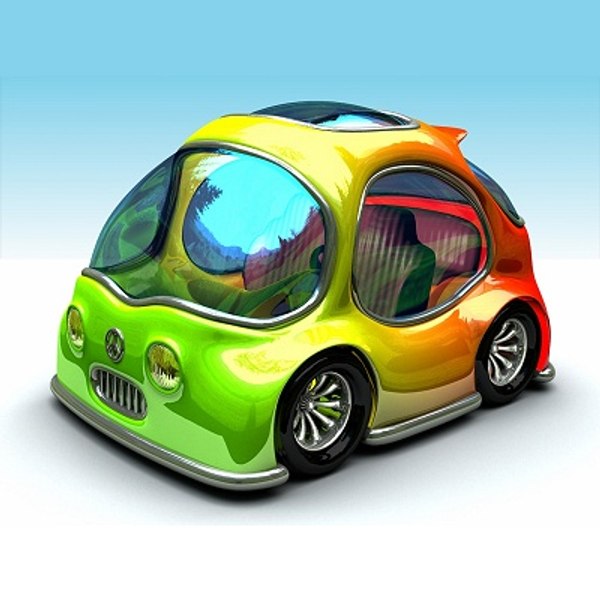 Cartoon Car 3D Models for Download | TurboSquid