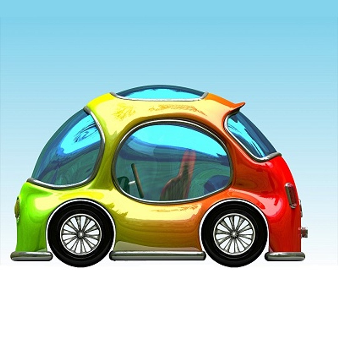 3d Cartoon Car ! Model