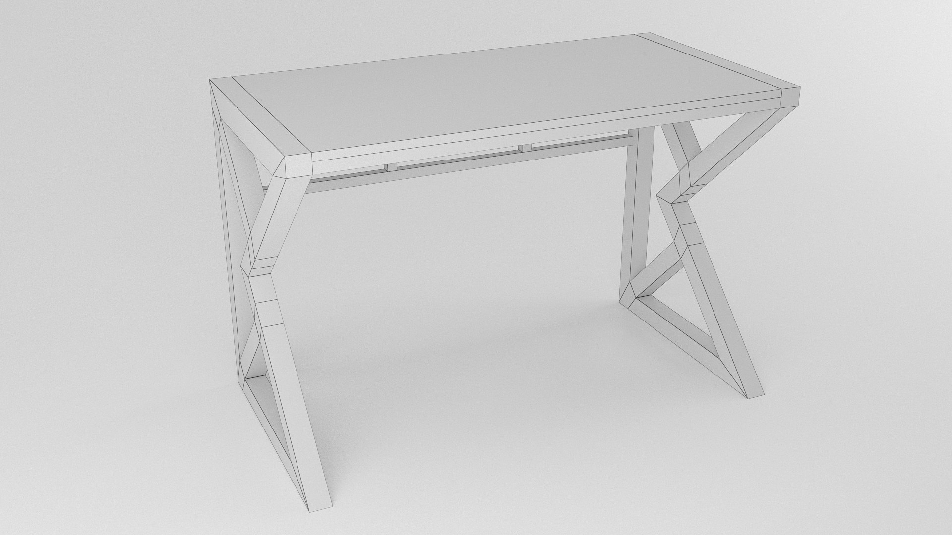 Computer Table 3D Model - TurboSquid 2304983